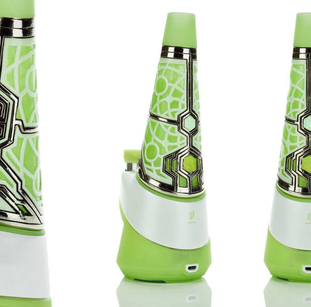 Ryan Fitt Neon Puffco Peak Complete Set – Smoke With This